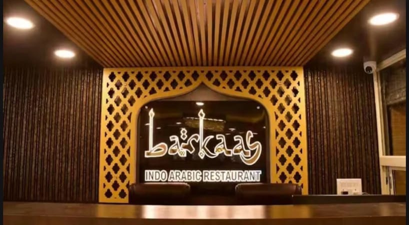 Menu of Barkaas Indo Arabic Restaurant, Gomti Nagar, Lucknow