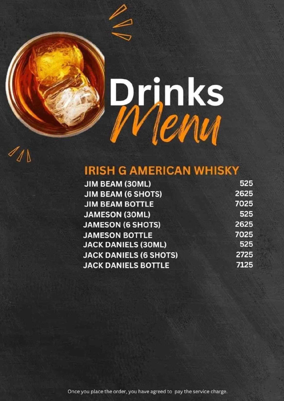 Menu of Poise, Hinjawadi, Pune