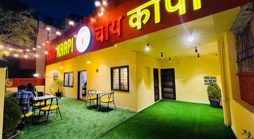 Menu of Chai Kaapi, Mansarovar, Jaipur