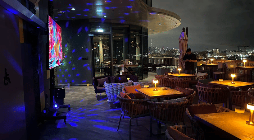 Menu of Sundown Sky Bar, ibis Styles Dubai Deira