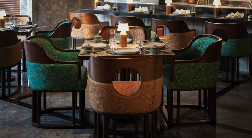 Menu of 32 East, The Leela Ambience Convention Hotel, New Delhi