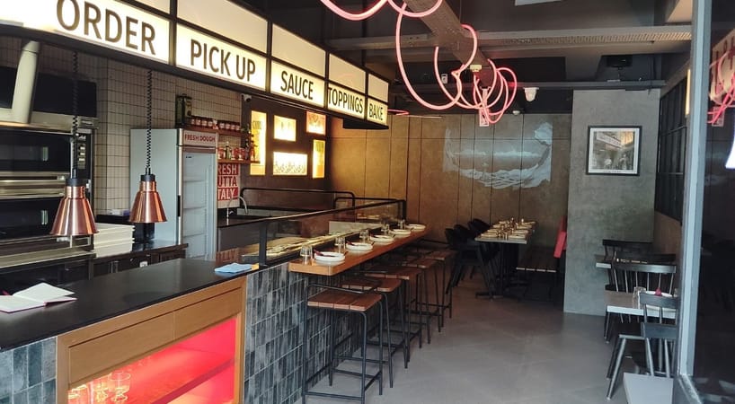 Menu of Hella Good Pizzeria, SOBO Center, Bopal