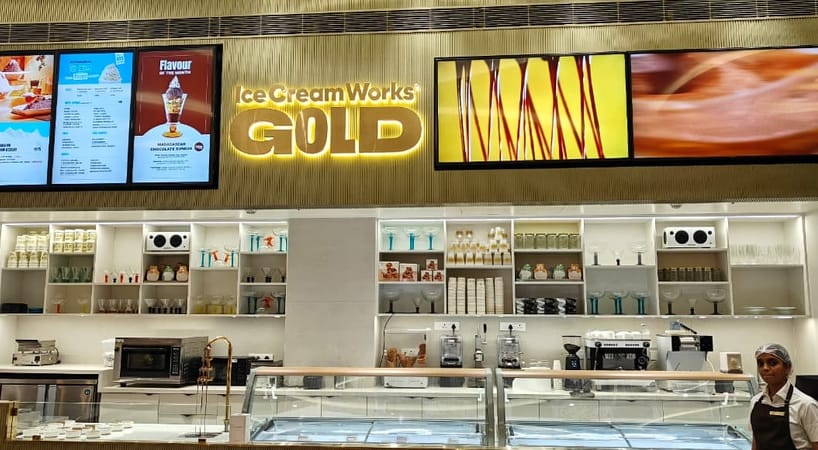 Ice Cream Works Gold in Palladium Mall, Lower Parel | Get Upto 50% Off
