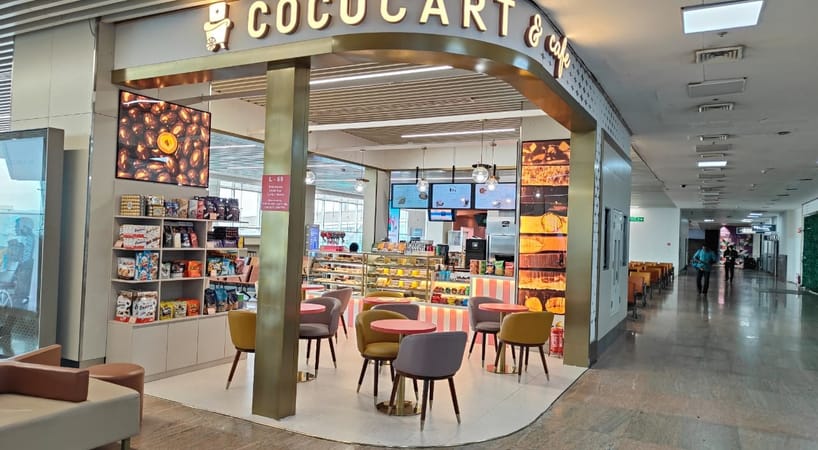 Cococafe By Cococart (Arrivals) in Terminal 2, Domestic Airport, Vile ...