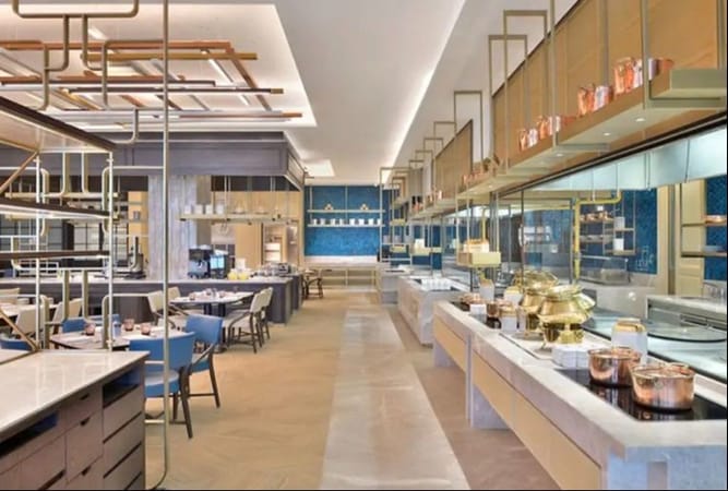 Menu of Le Grand Cafe By Le Meridien, Le Meridien, Anjala Road