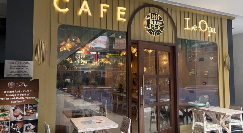 Photos of Cafe Le Opa Restaurant, Elan Epic Mall, Sector 70 Gurgaon