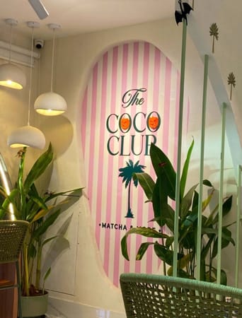 Menu of The Coco Club, Haralur Main Road