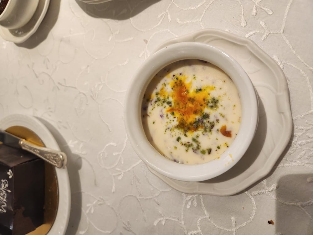 Menu of Dum Pukht , ITC Maurya, New Delhi