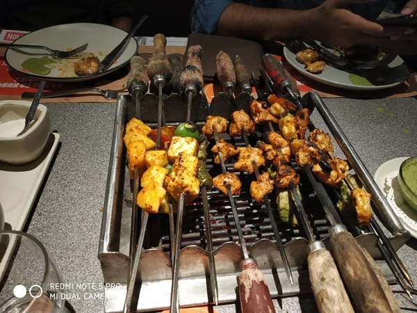 Menu of Barbeque Nation, Korum Mall, Thane West