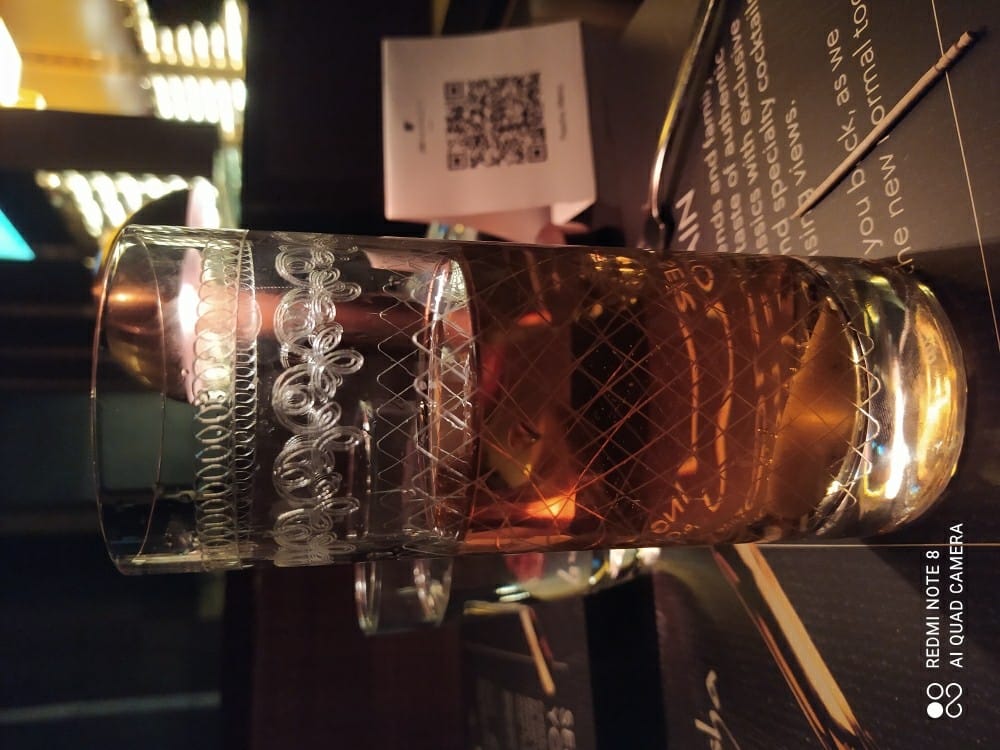 Menu of Paasha, JW Marriott Hotel Pune