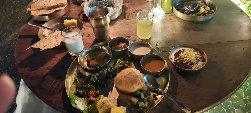 Menu of Agashiye , The House of MG, Central Ahmedabad