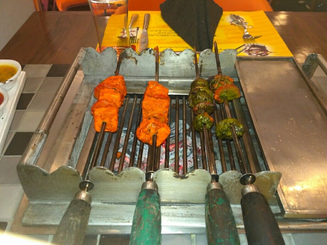 Menu of AB's - Absolute Barbecues, MGF Metropolis Mall, Gurgaon