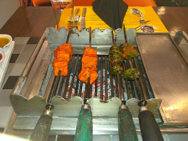 Menu of AB's - Absolute Barbecues, MGF Metropolis Mall, Gurgaon