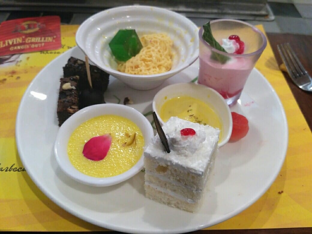 Menu of AB's - Absolute Barbecues, MGF Metropolis Mall, Gurgaon