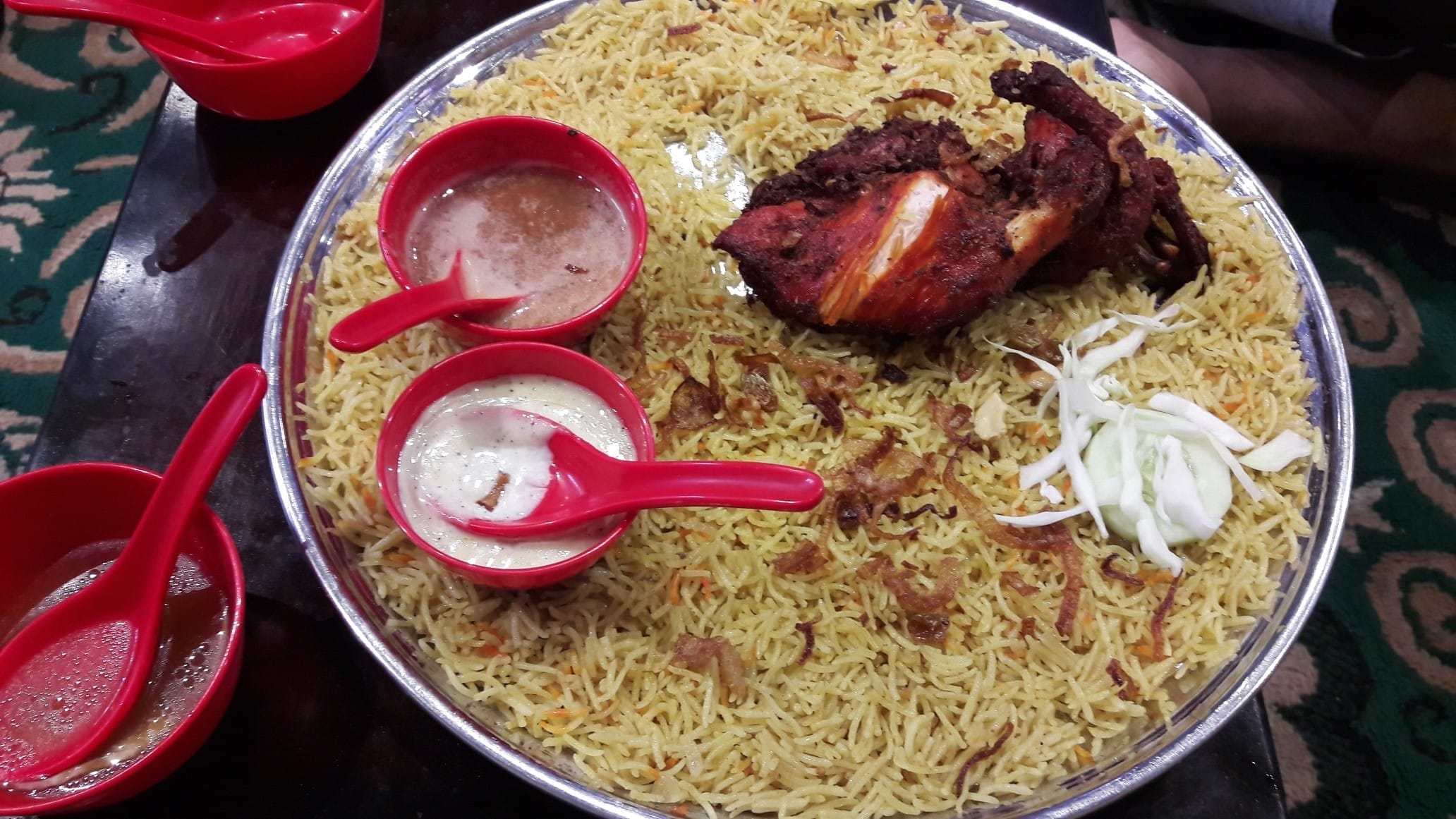 Menu of Cafe Bahar, Basheer Bagh, Hyderabad