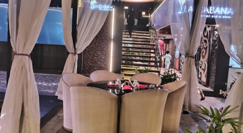 Menu of La Cabana, The Hotel Park Elanza, Chennai