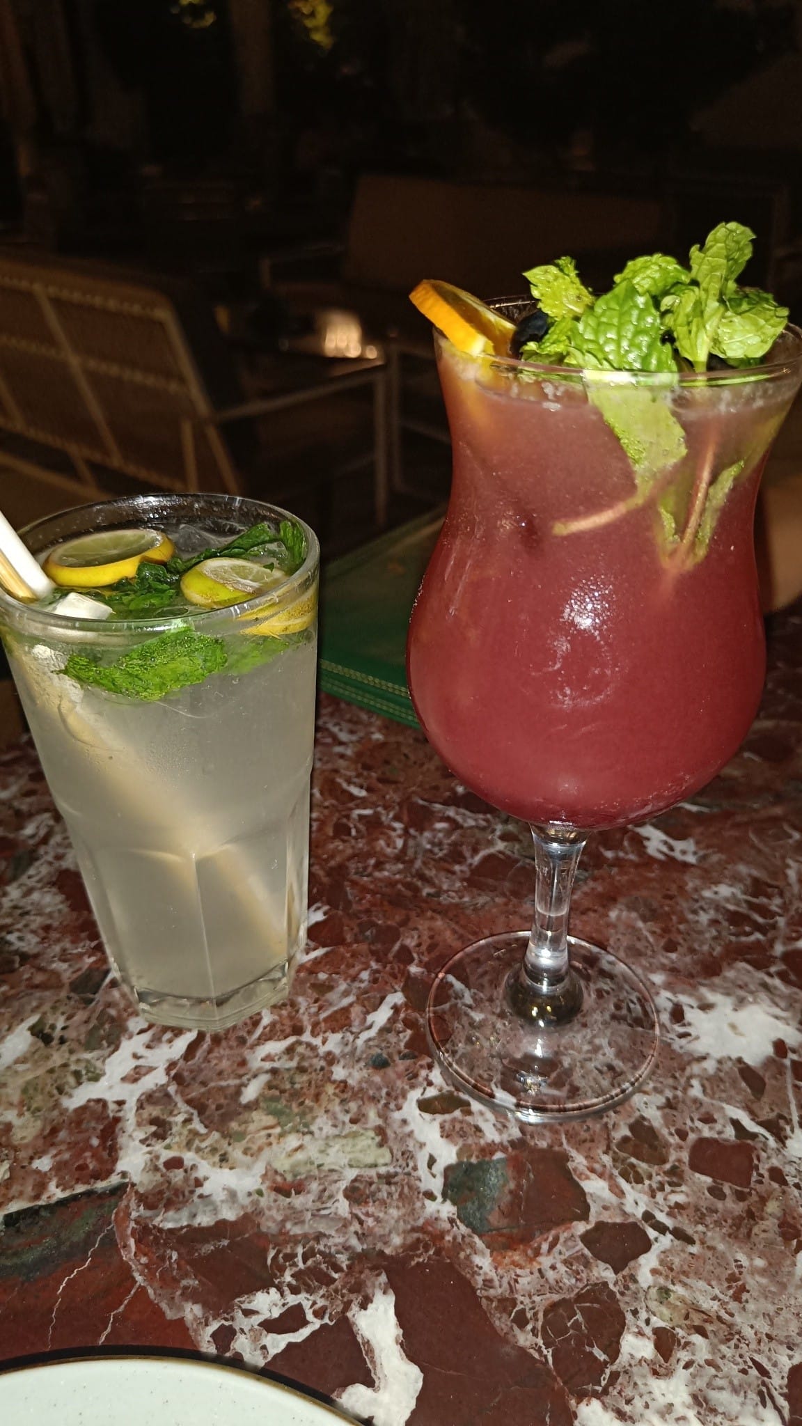 Menu of Diablo, Mehrauli, South Delhi