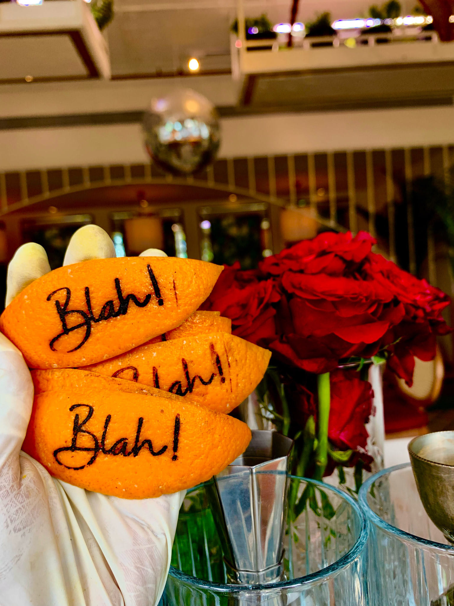 Menu of Blah!, Bandra Kurla Complex (BKC), Western Suburbs