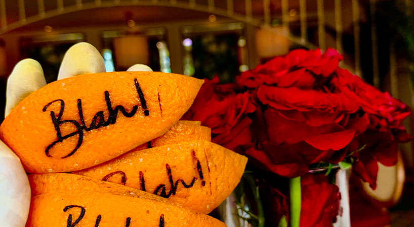 Menu of Blah!, Bandra Kurla Complex (BKC), Western Suburbs